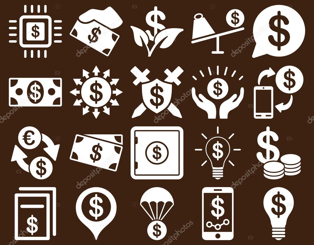 Dollar Icons Stock Vector Image by ©ahasoft #79054436
