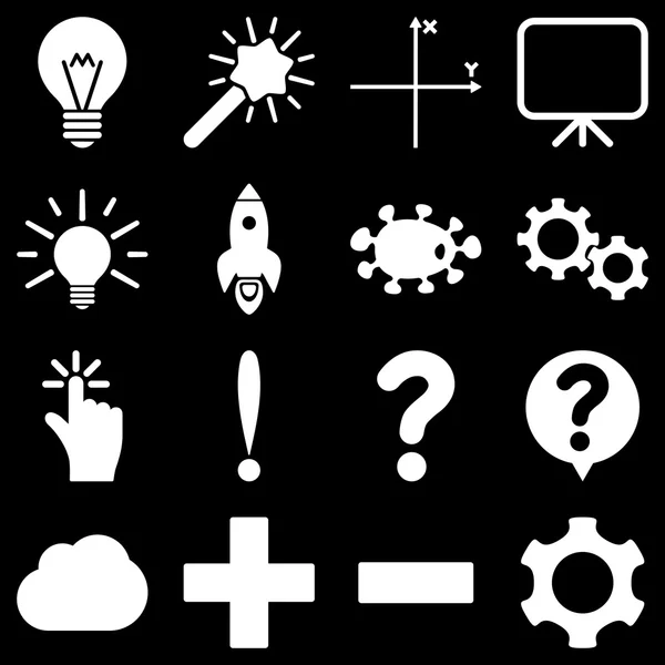 Basic science and knowledge icons Stock Vector Image by ©ahasoft #79065236