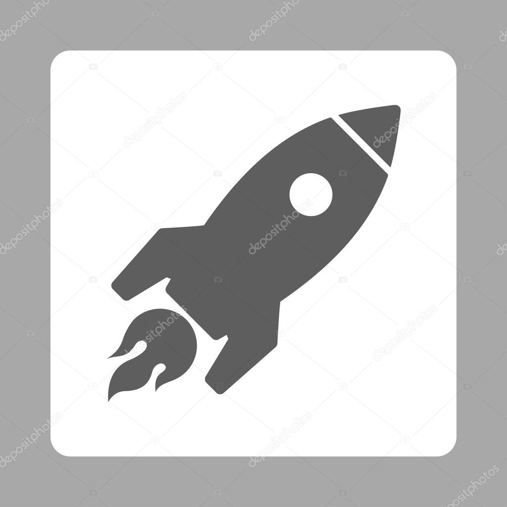 Rocket Launch Icon from Commerce Buttons OverColor Set Stock Vector ...
