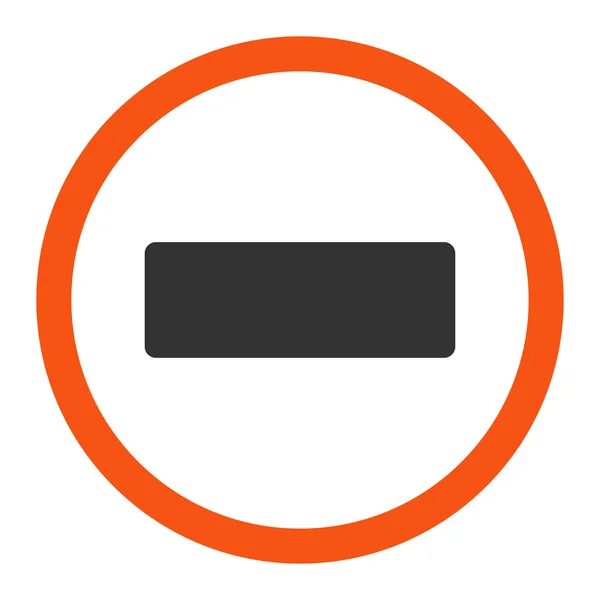 Minus flat yellow color rounded vector icon ⬇ Vector Image by © ahasoft ...