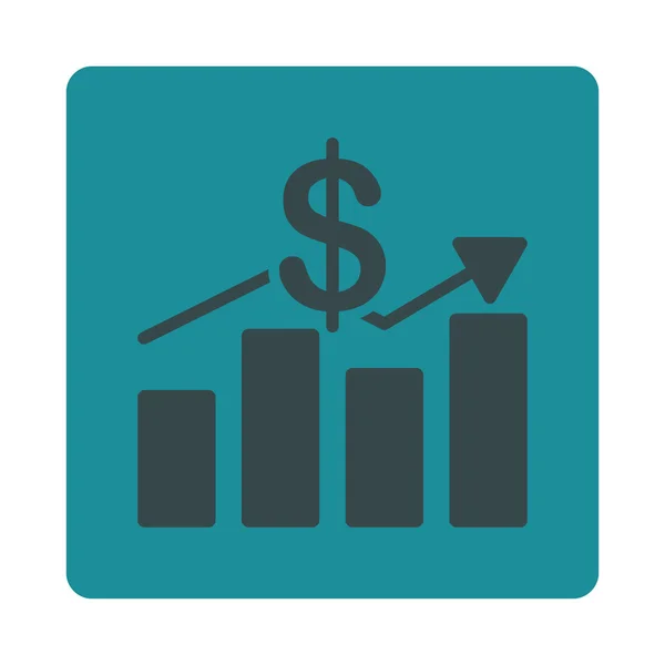 Sales Growth Icon Stock Vector by ©ahasoft 96172346