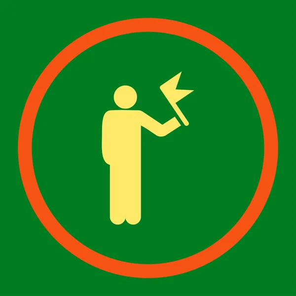 Flagman Stock Vectors, Royalty Free Flagman Illustrations | Depositphotos®