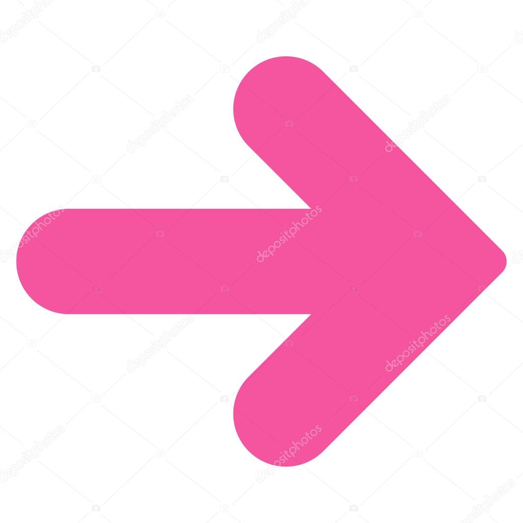 Arrow Right flat pink color icon Stock Vector by ©ahasoft 84568782
