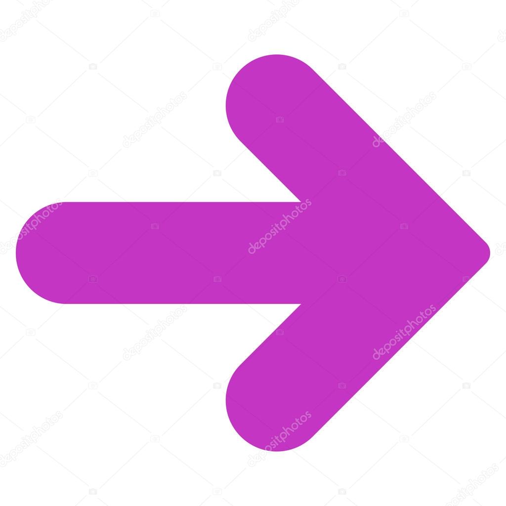 Arrow Right flat violet color icon — Stock Vector © ahasoft #84569104