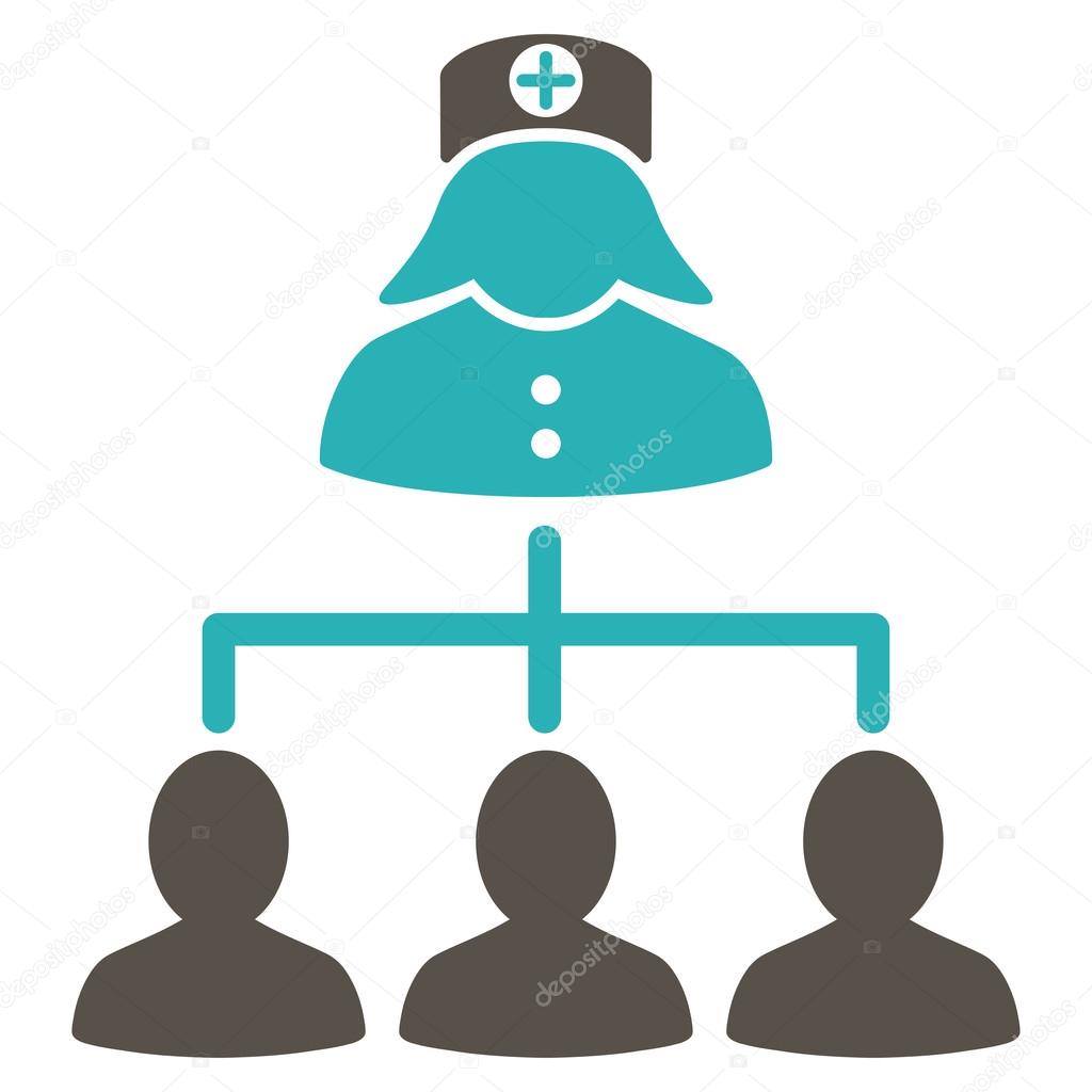 Nurse Patients Icon — Stock Vector © ahasoft #84875268