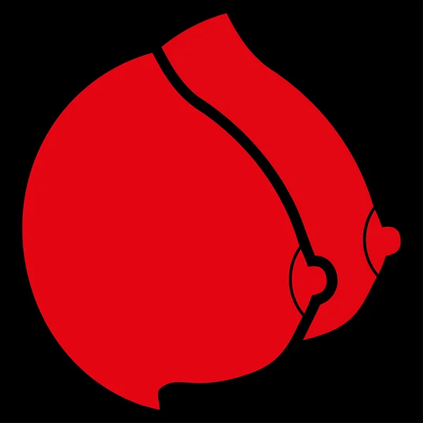 Tetas femeninas icono Vector de stock #85452416 de ©ahasoft