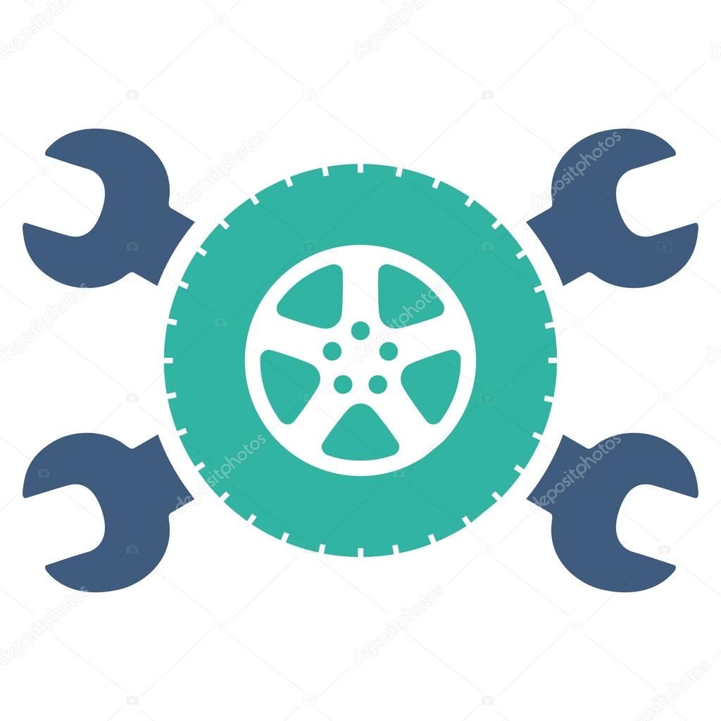 Tire Service Icon — Stock Vector © ahasoft #87059606