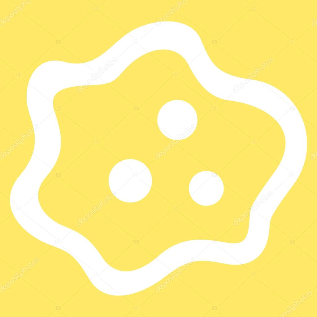 Amoeba Vector Icon Stock Vector by ©ahasoft 87182180