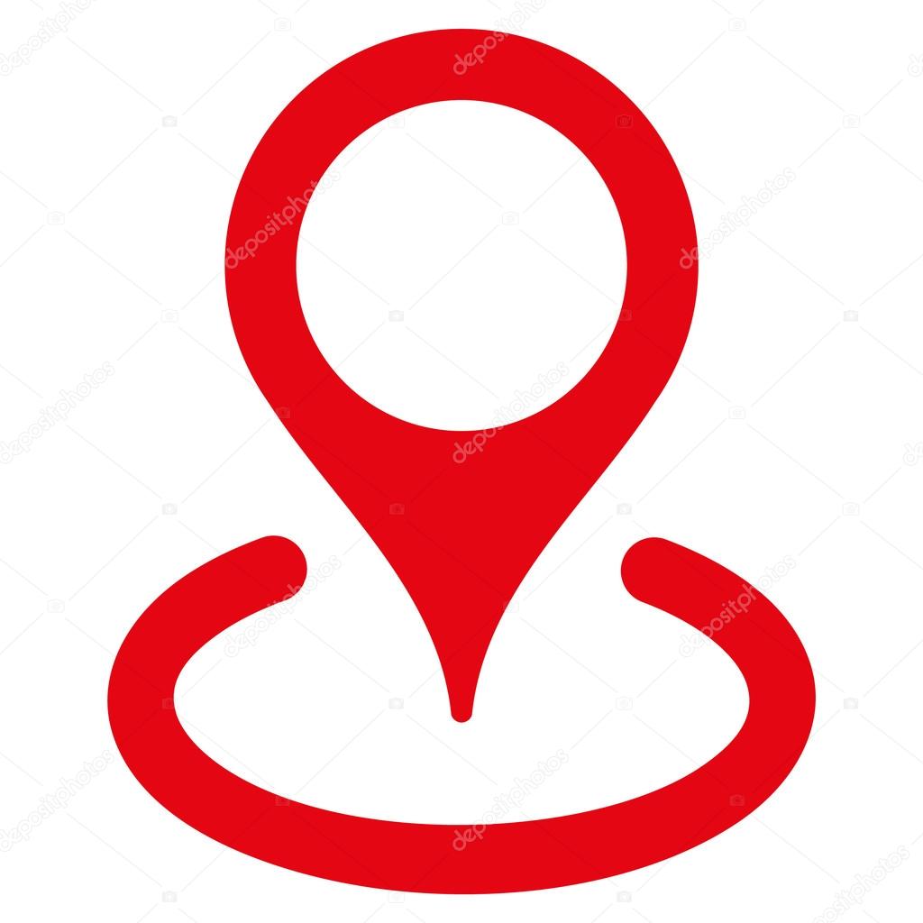 Icono de marcador de lugar — Vector de stock #87986352