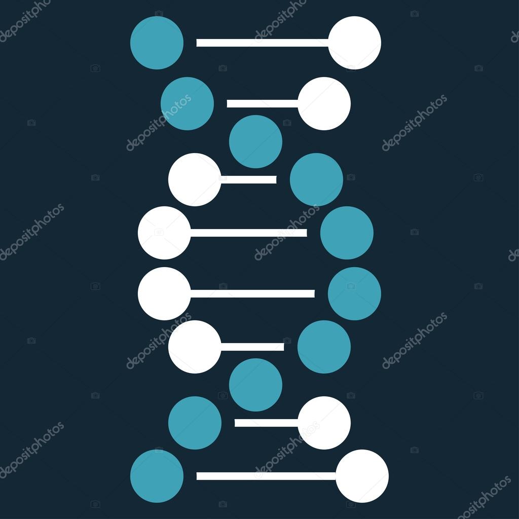 Dna Flat Icon — Stock Vector © ahasoft #88253994