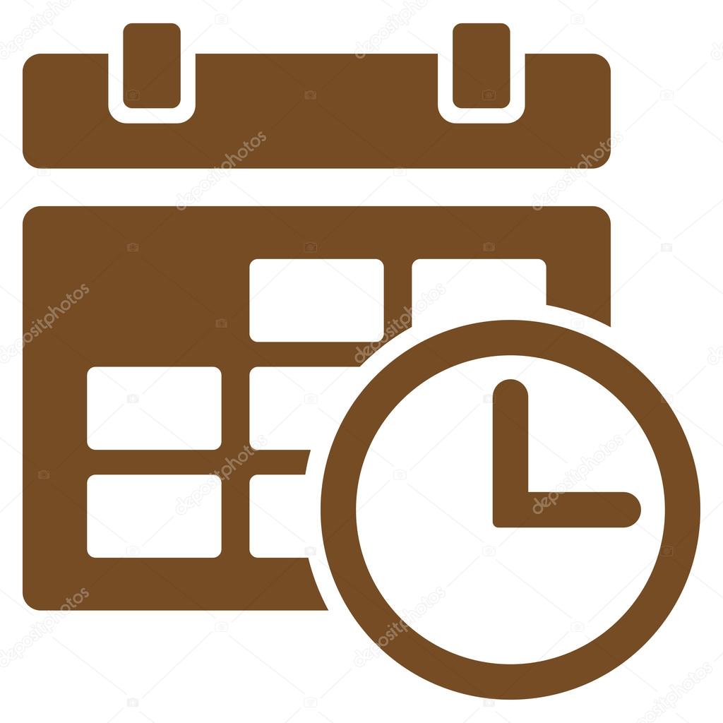 Icono de fecha y hora vector, gráfico vectorial © ahasoft imagen #89492798