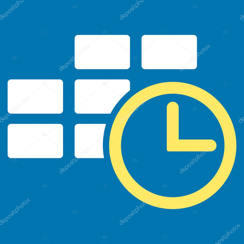 Time Table Icon — Stock Photo © ahasoft #89545278