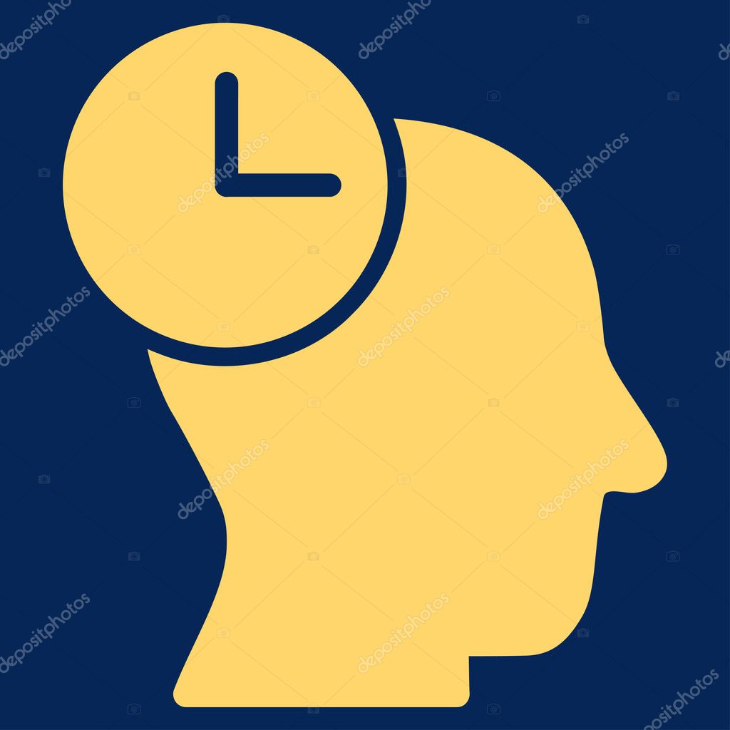 Time Thinking Icon — Stock Photo © ahasoft #89546172