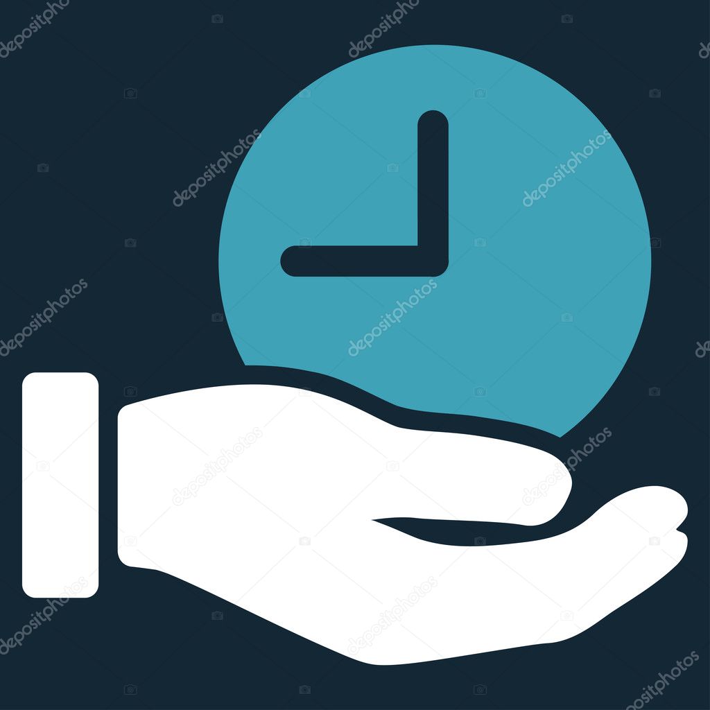 Time Service Icon — Stock Photo © ahasoft #89546290