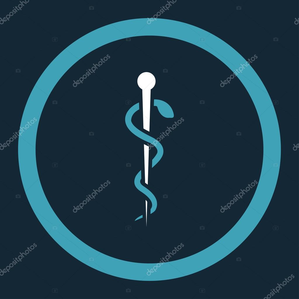 Medical Needle Rounded Vector Icon Stock Vector Image by ©ahasoft #89814732