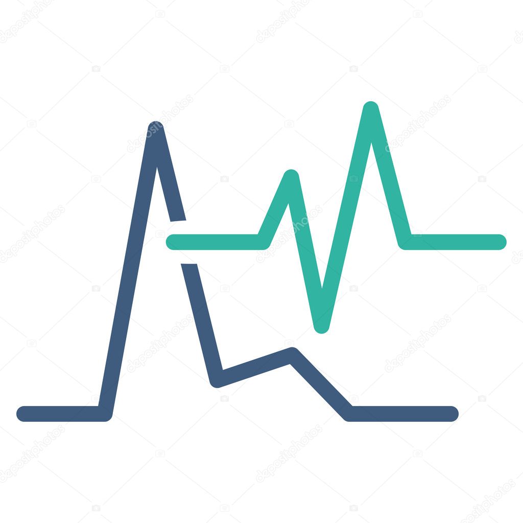Ecg Flat Icon — Stock Photo © ahasoft #90084260
