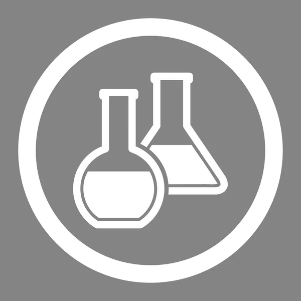 Vector Lab Flask Icon Symbol — Stock Vector © mikefirsov #35237139