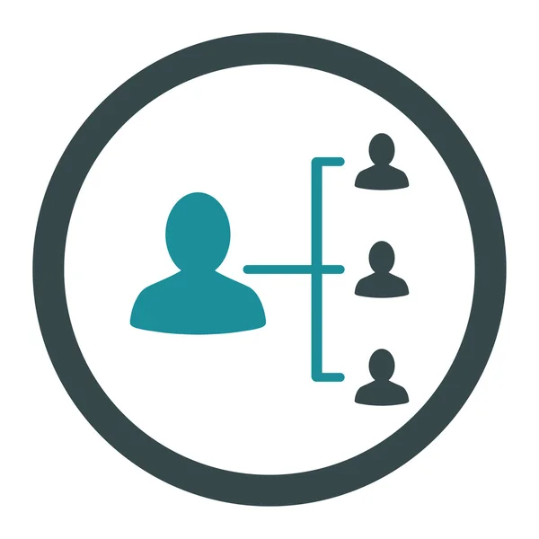 Patient Relations Rounded Raster Icon — Stock Photo © ahasoft #89442796