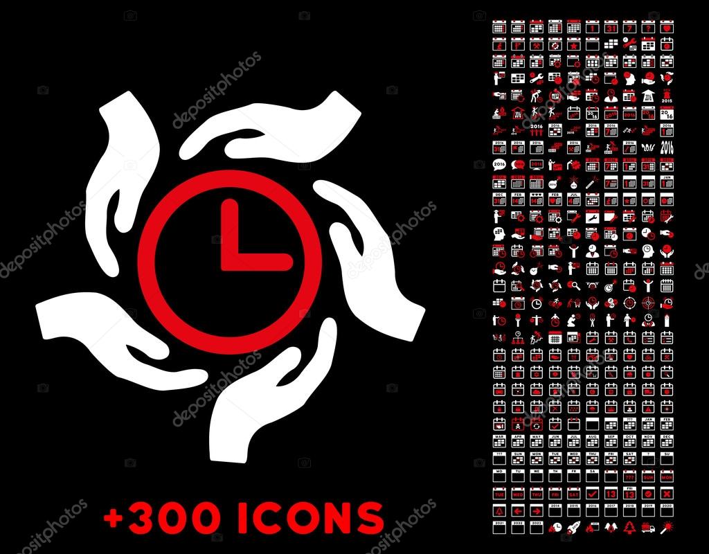 Time Care Icon Stock Vector Image by ©ahasoft #90600206