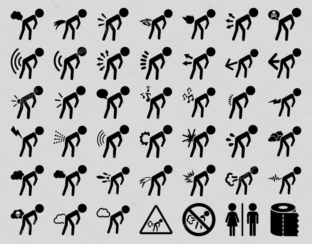 Stink Kids Icon Collection Stock Vector Image by ©ahasoft #93274008