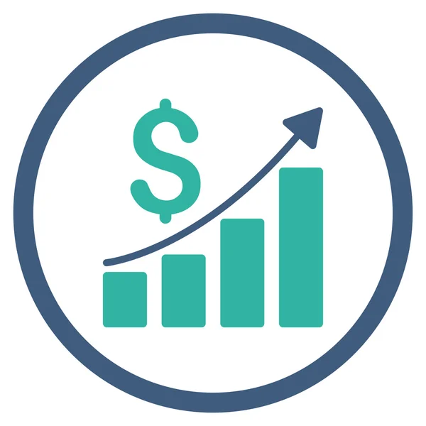 Sales Growth Icon Stock Vector by ©ahasoft 96196856
