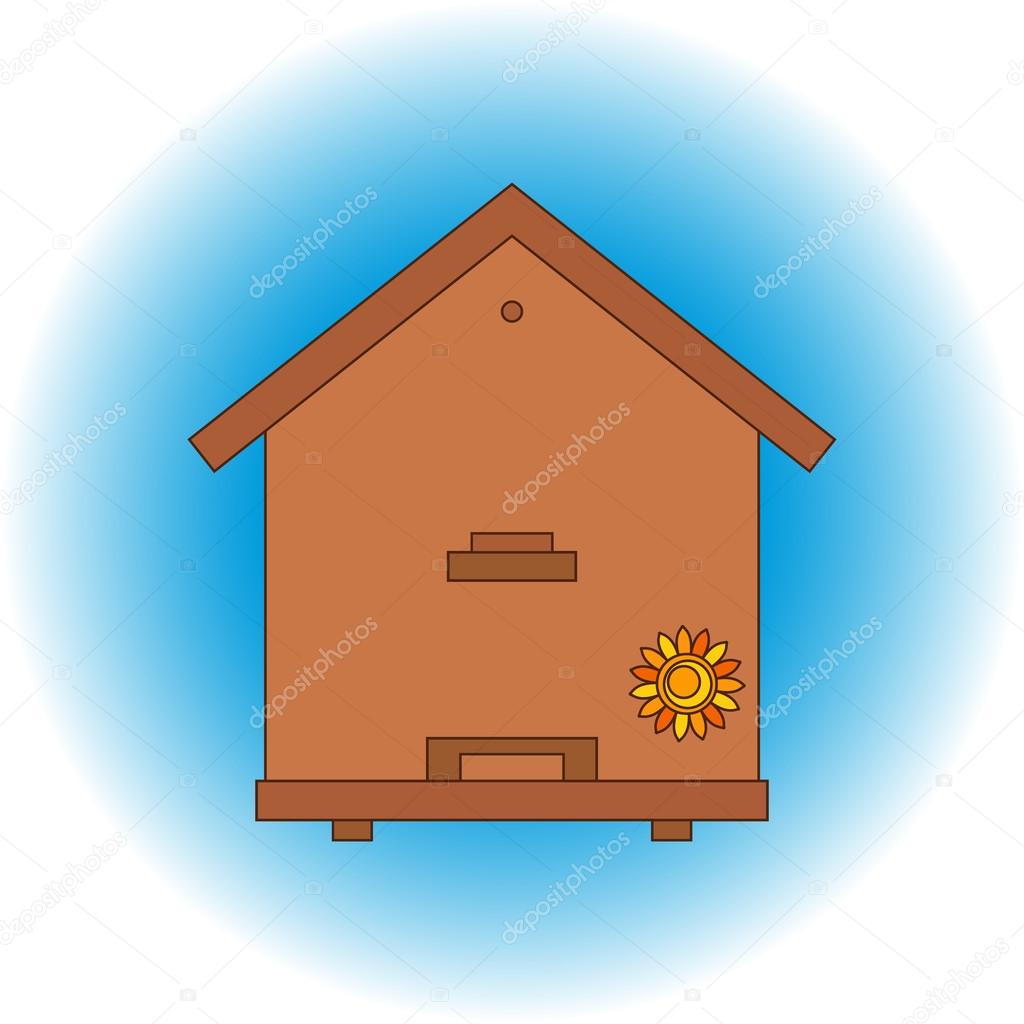 Bee beehive outline — Stock Vector © fx218 #101456522 Bee beehive outline — Stock Vector © fx218 #101456522