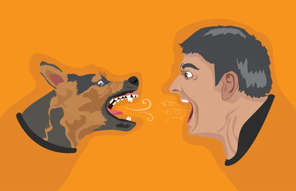 Snarling Dog Clipart For Kids