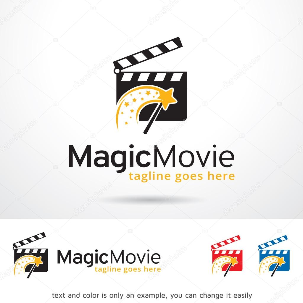 Magic Movie Logo Template Design Vector Stock Vector by ©gunaonedesign ...