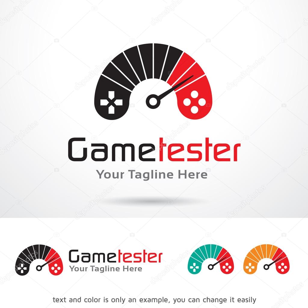 Game Tester Logo Template Design Vector — Stock Vector © gunaonedesign ...