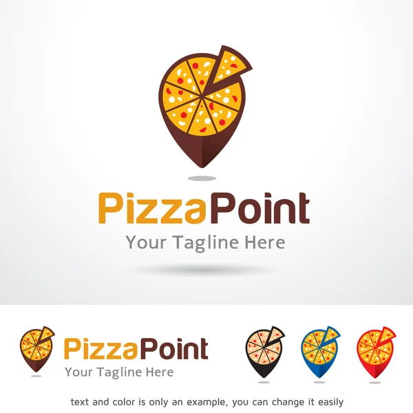 Mr. Pizza Logo Template Design Vector — Stock Vector © gunaonedesign ...