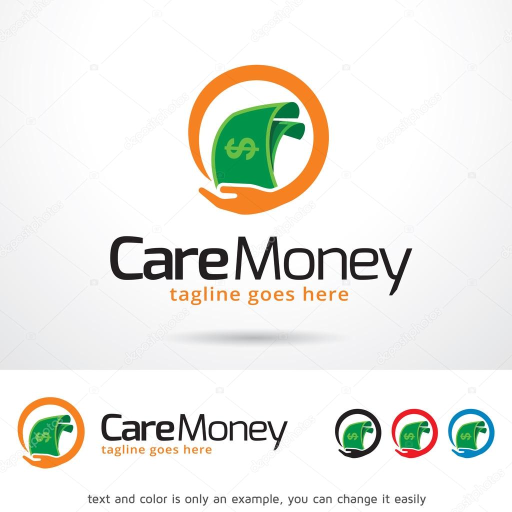Care Money Logo Template Design Vector Stock Vector Image by ...