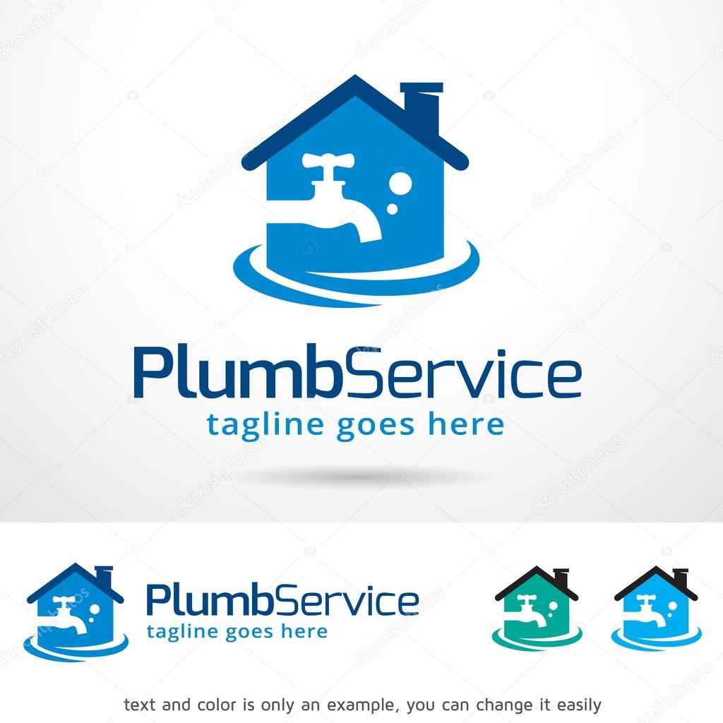 Plumb Service Logo Template Design Vector Stock Vector Image by ...