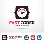 Code Logo Template Design Vector Stock Vector Image by ©gunaonedesign ...
