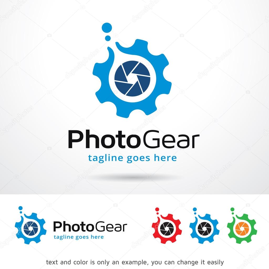 Photo Gear Logo Template Design Vector Stock Vector Image by ...