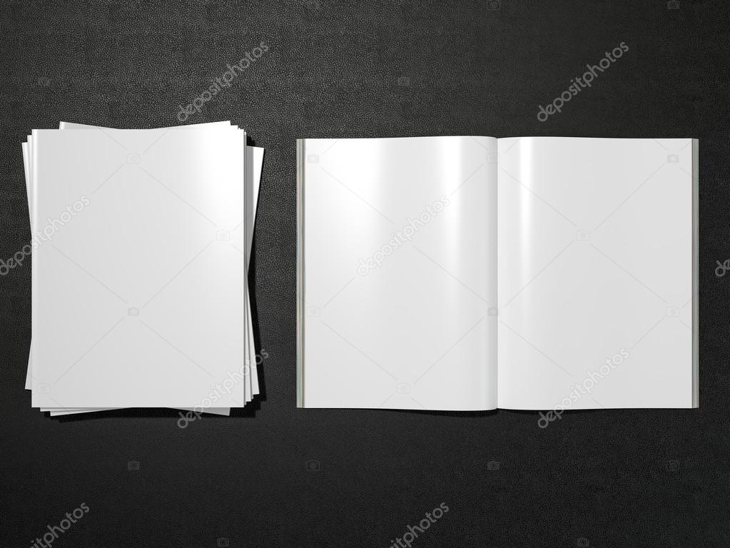 Open Magazine Spread