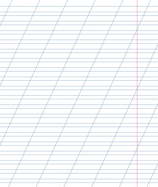 Exercise book paper sheet — Stock Vector © oioioio #117676800