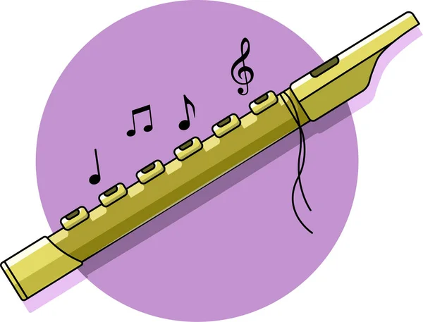 Piccolo Instrument Cartoon