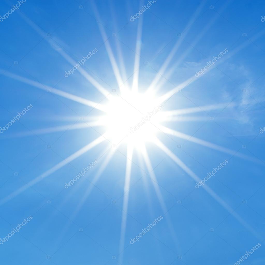 Sol Brillante En Claro