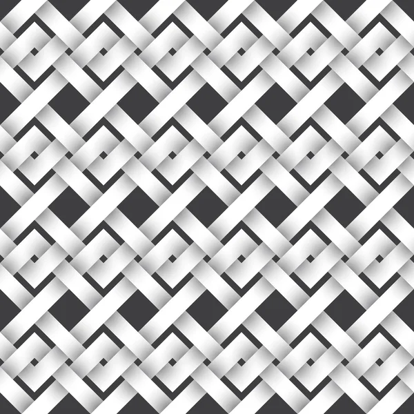 Seamless pattern of intertwined ribbons ⬇ Vector Image by ...