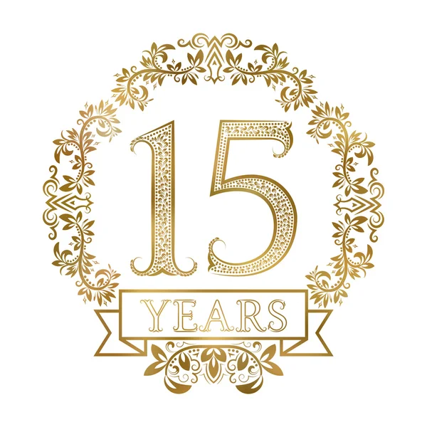15 anniversary Vector Art Stock Images | Depositphotos