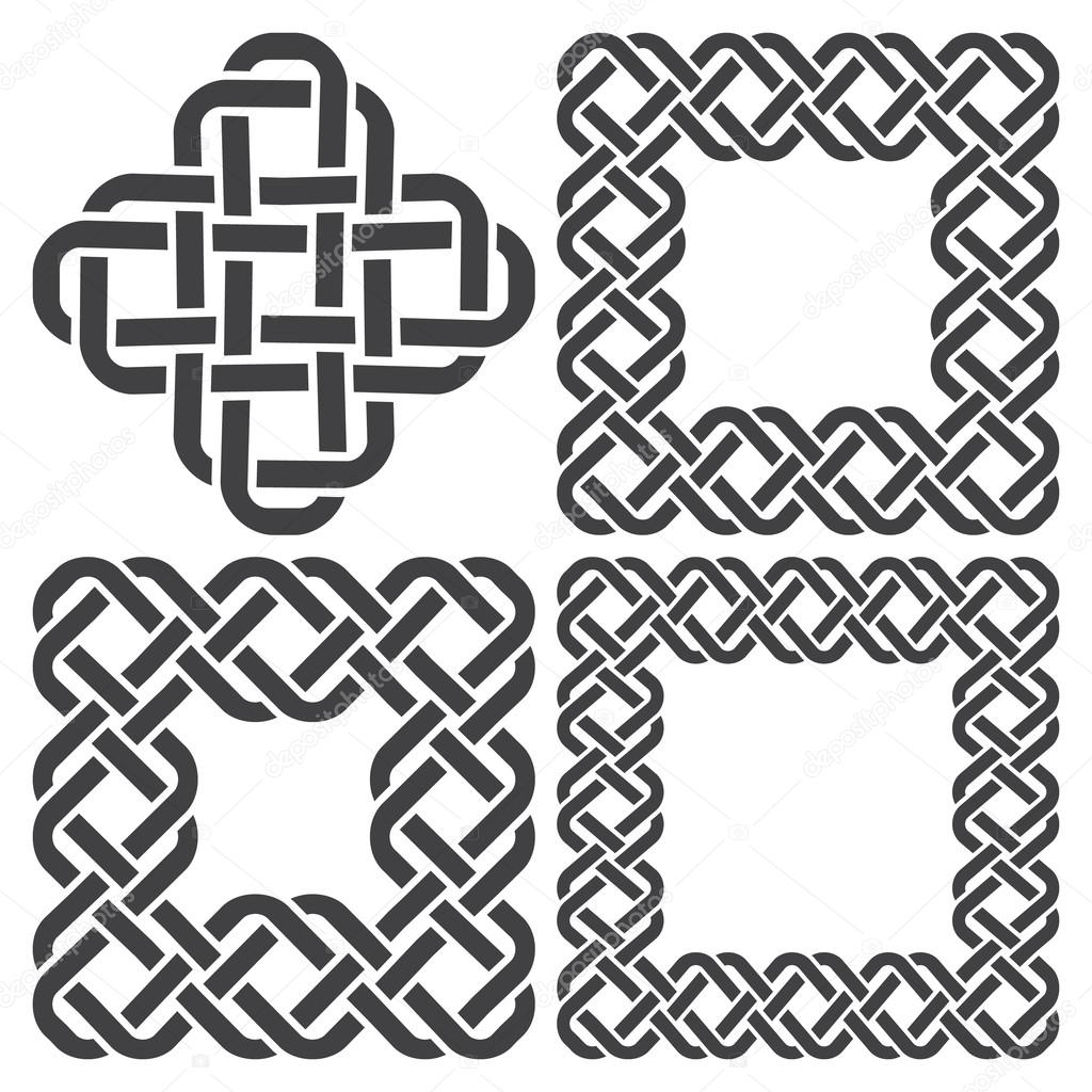 Square decorative elements for design Stock Vector by ©vectordivider ...