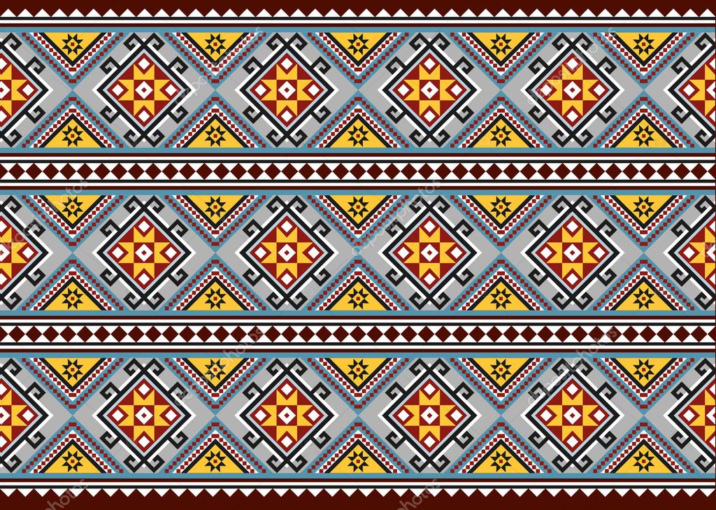 Geometric Ethnic Pattern. Stock Vector by ©ZWD 77517442