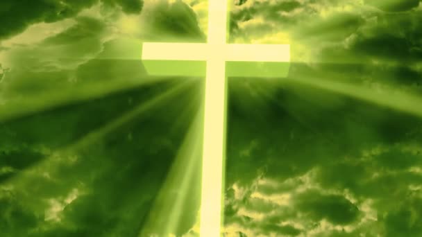 Worship Religious God Rays 2 Loopable Background — Stock Video ...