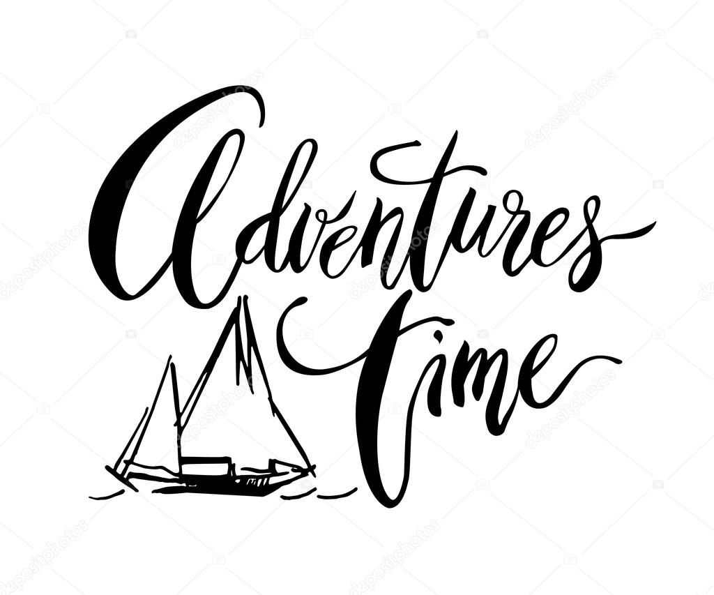 Adventures Time card. Stock Vector Image by ©ring-ring #105126496