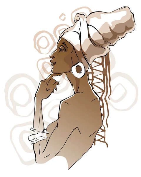 African Woman Portraits Stock Vector Image By ©ring Ring 81533210