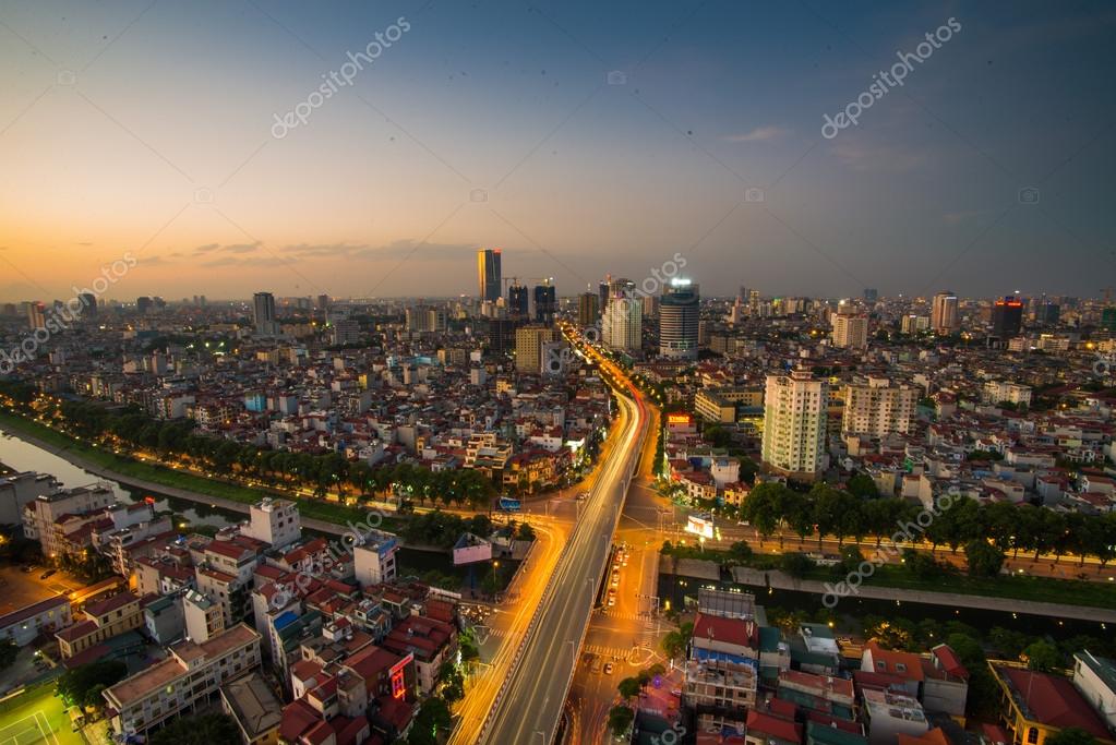 Hanoi skyline view – Stock Editorial Photo © meogiaphoto #95623228