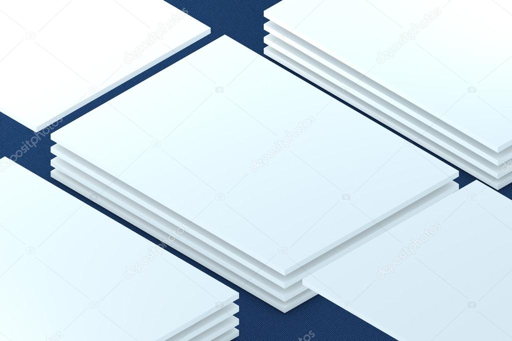 Showcase. template to presentation app web design — Stock Photo ...