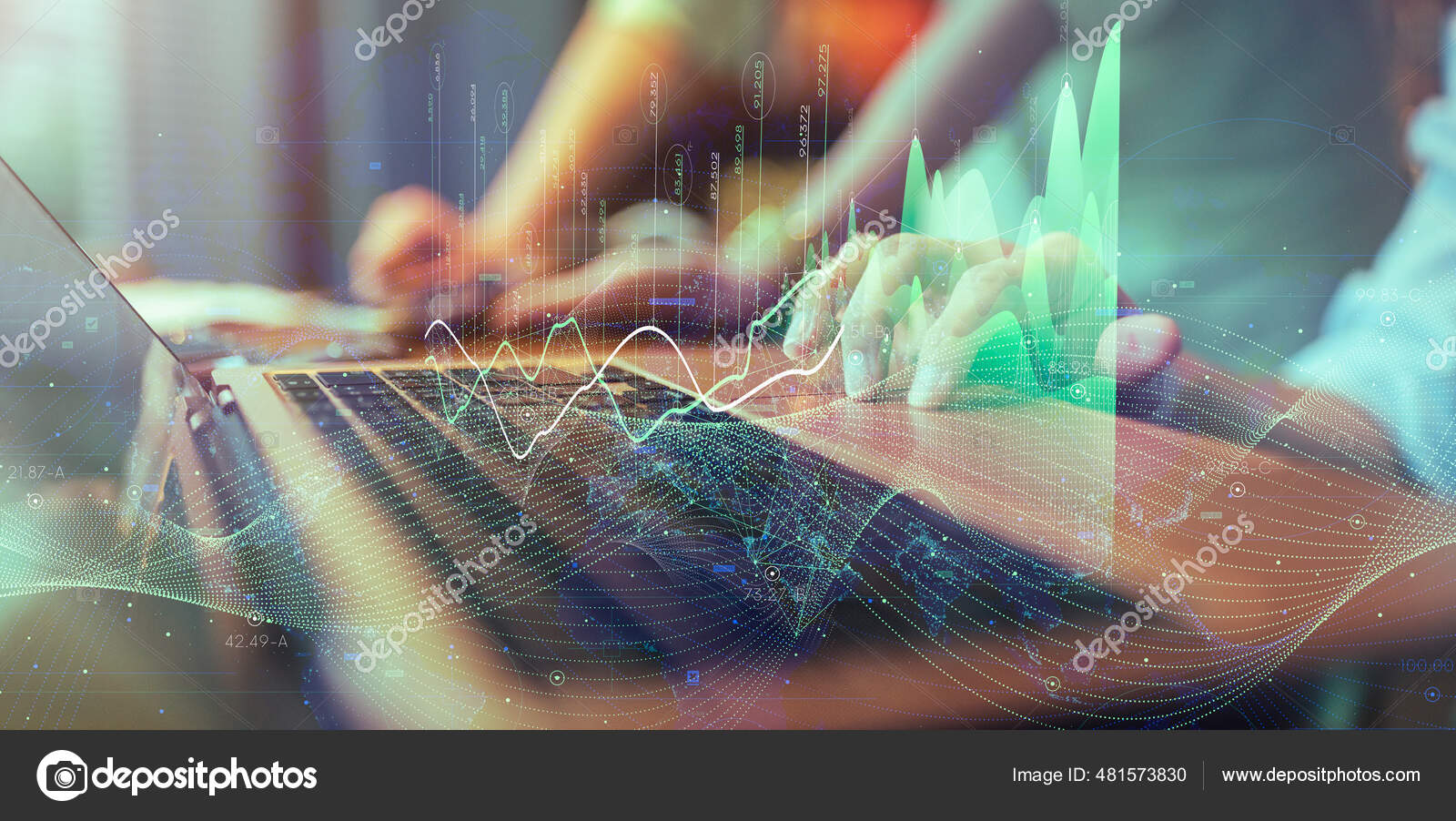 Hand Using Laptop Touchpad Graphics Texture — Stock Photo © jjjann ...