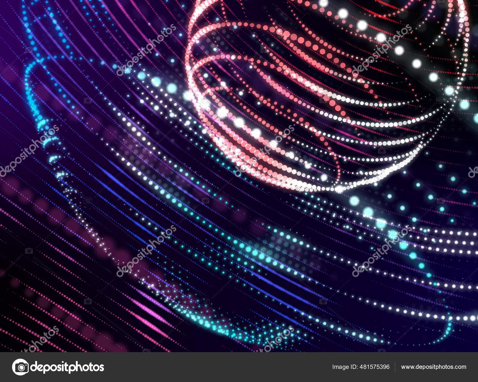 Neon Lights Moving Shape Abstract Wallpaper Stock Photo by ©jjjann ...