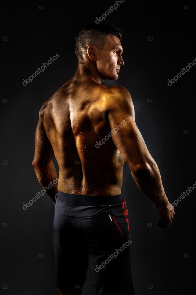 Muscular Backs Side View